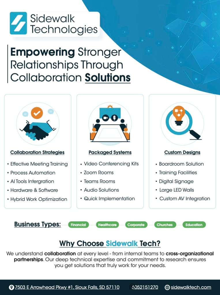 Collaboration Simplified: Our Core Offerings – Sidewalk Technologies